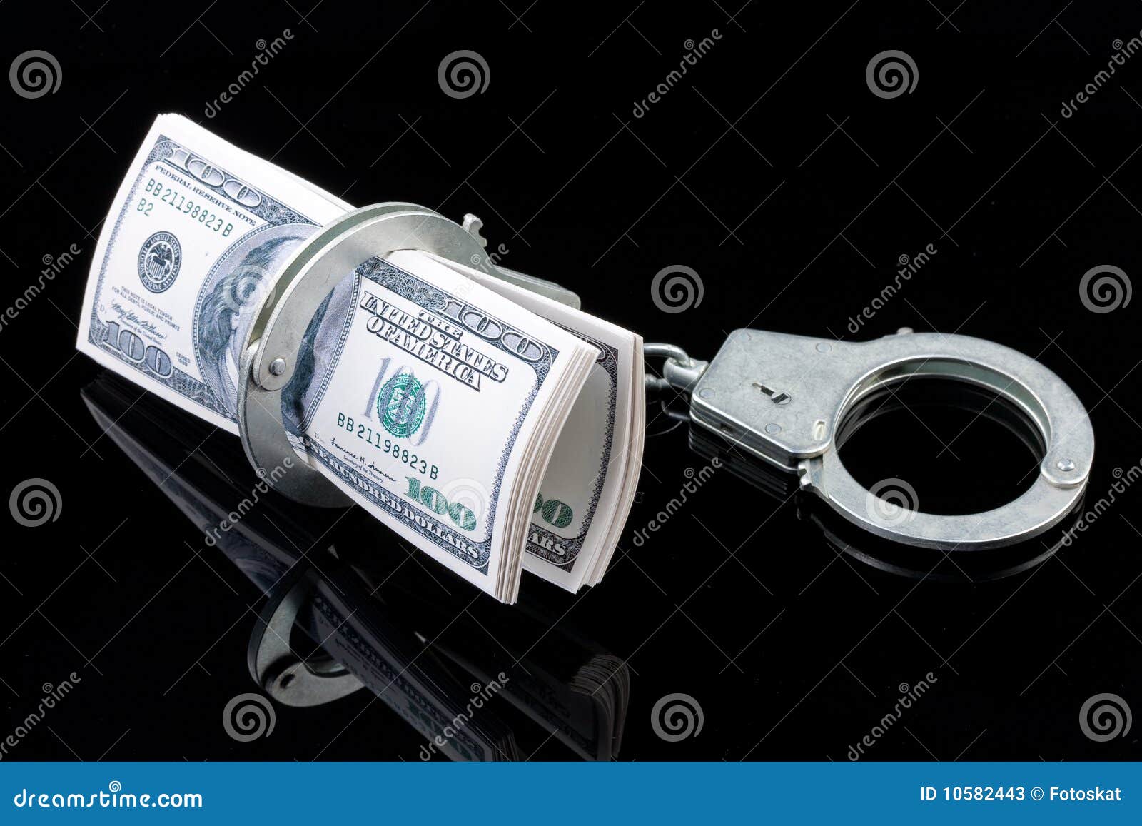 Power of Money stock image. Image of reflection, bill - 10582443