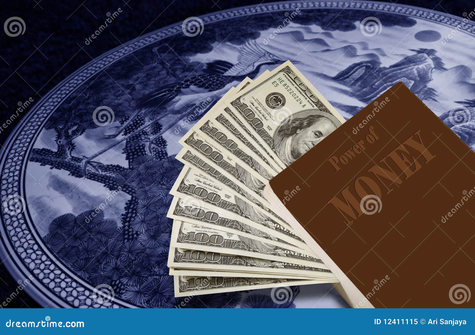Power of money stock illustration. Illustration of cash - 12411115