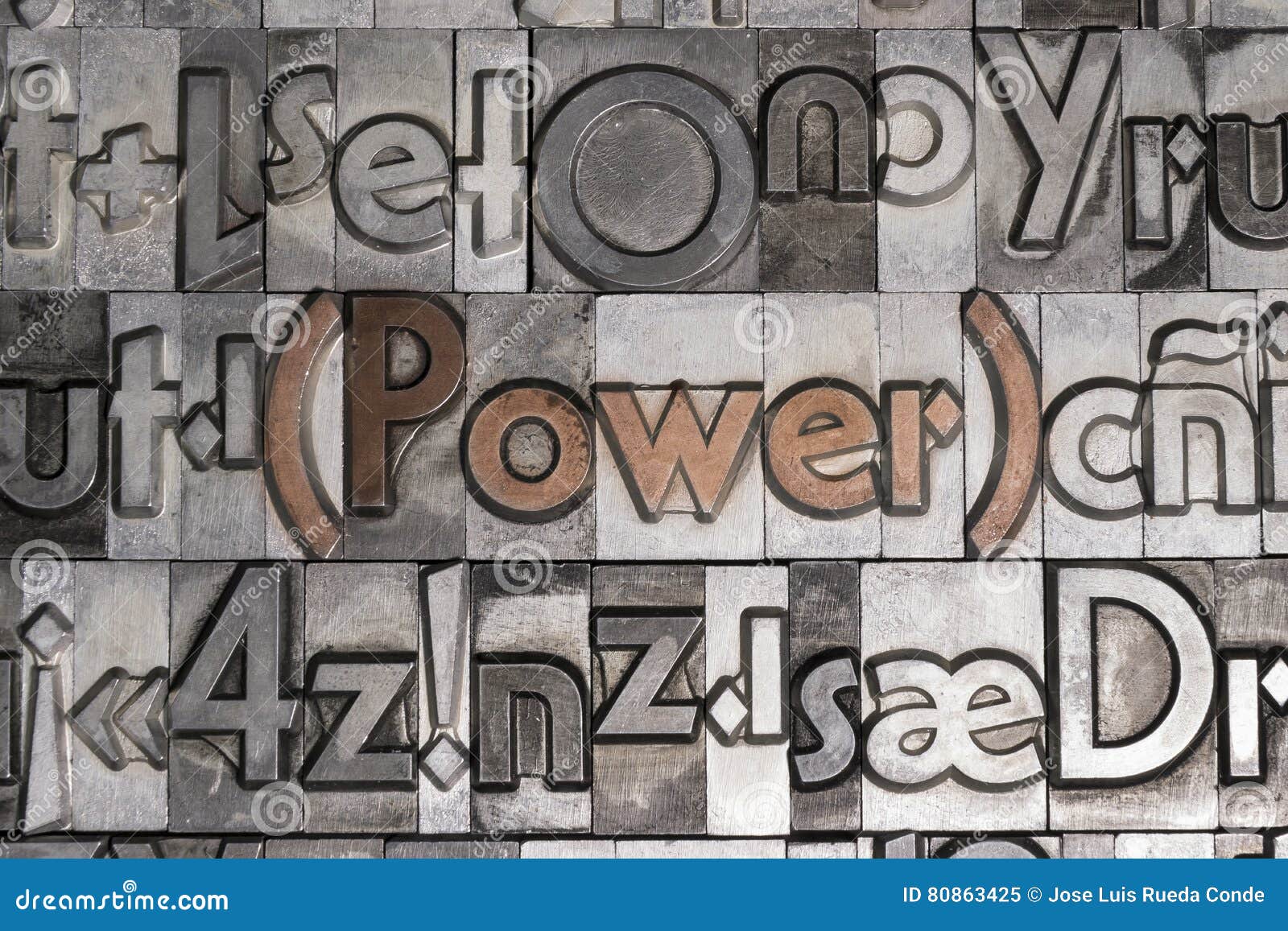 Ecology With Movable Type Printing Stock Photography | CartoonDealer ...