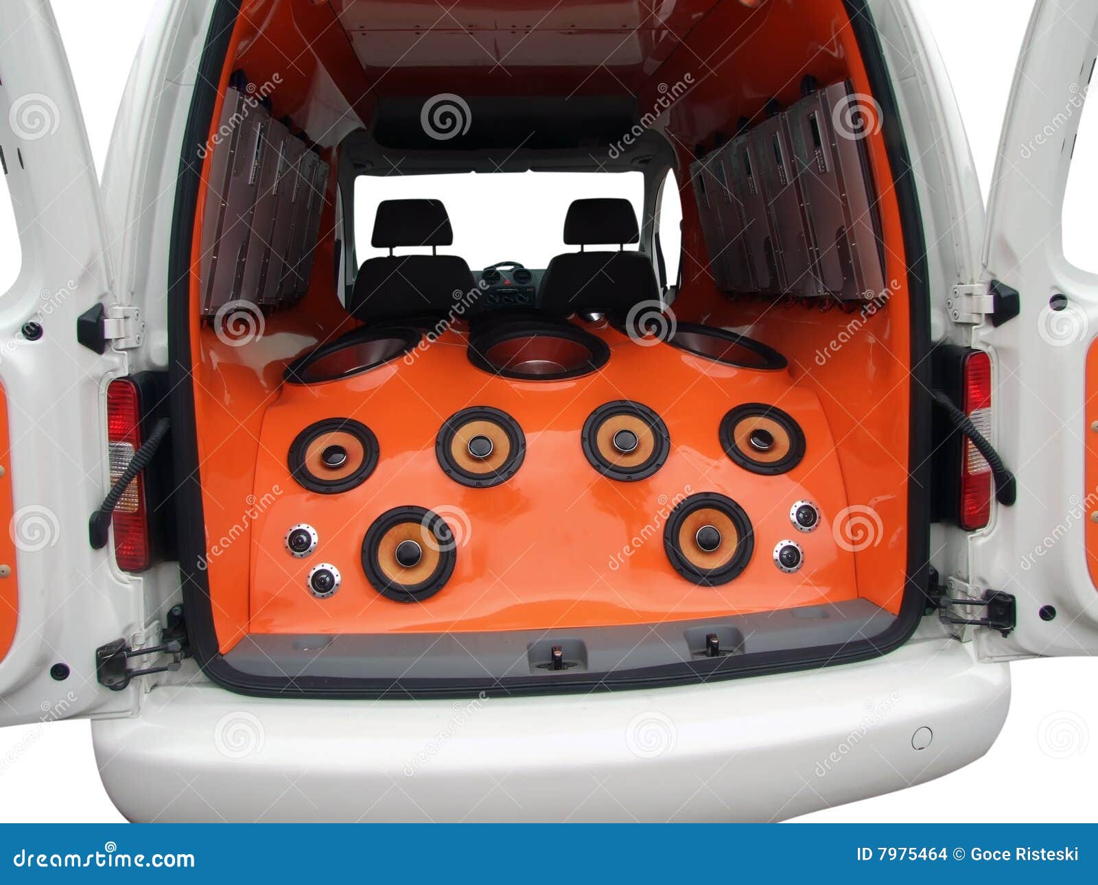 Power music audio system stock photo. Image of loudness - 7975464