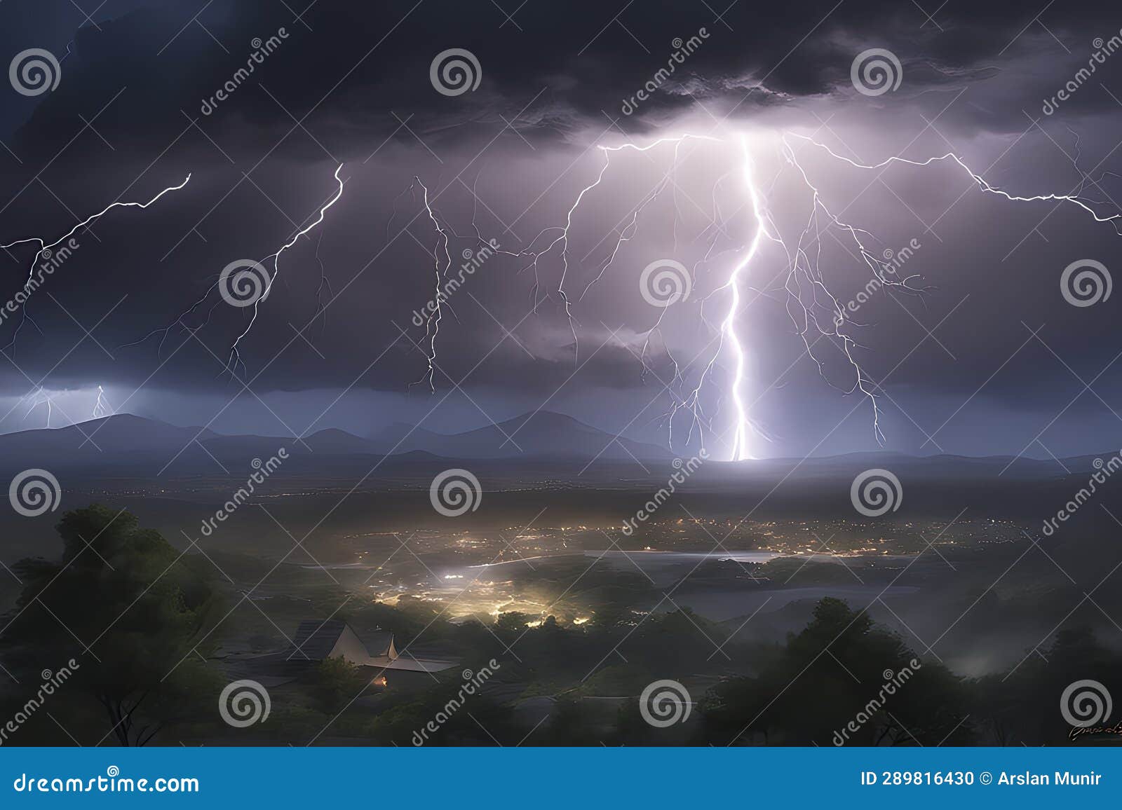 The Power of Nature in Action by Capturing Lightning Strikes during a ...