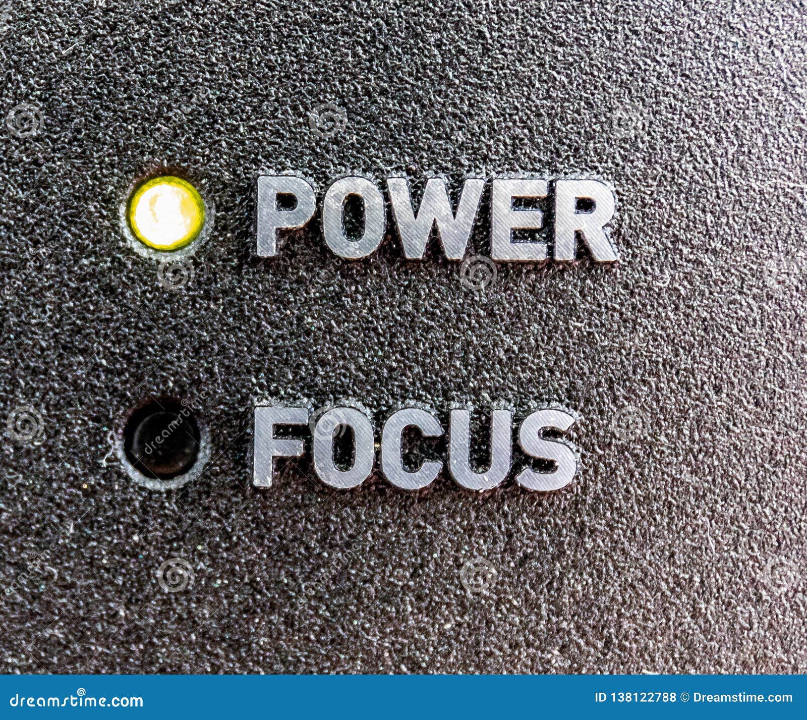 Power and no focus on stock photo. Image of time, days - 138122788