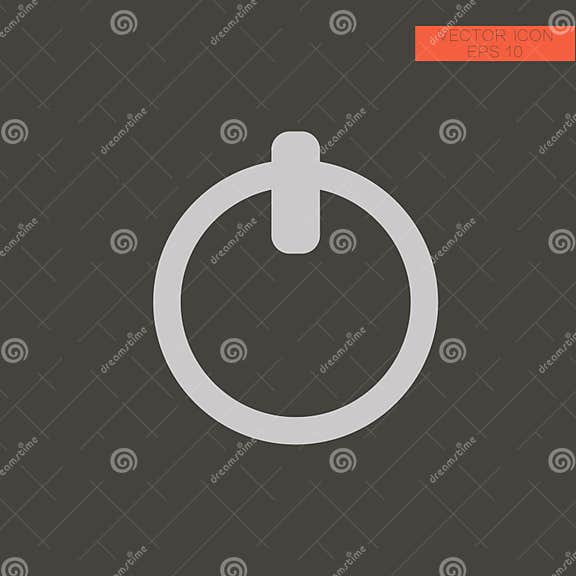 Power on Off Logo Icon Template,power on Off Vector Element Stock ...