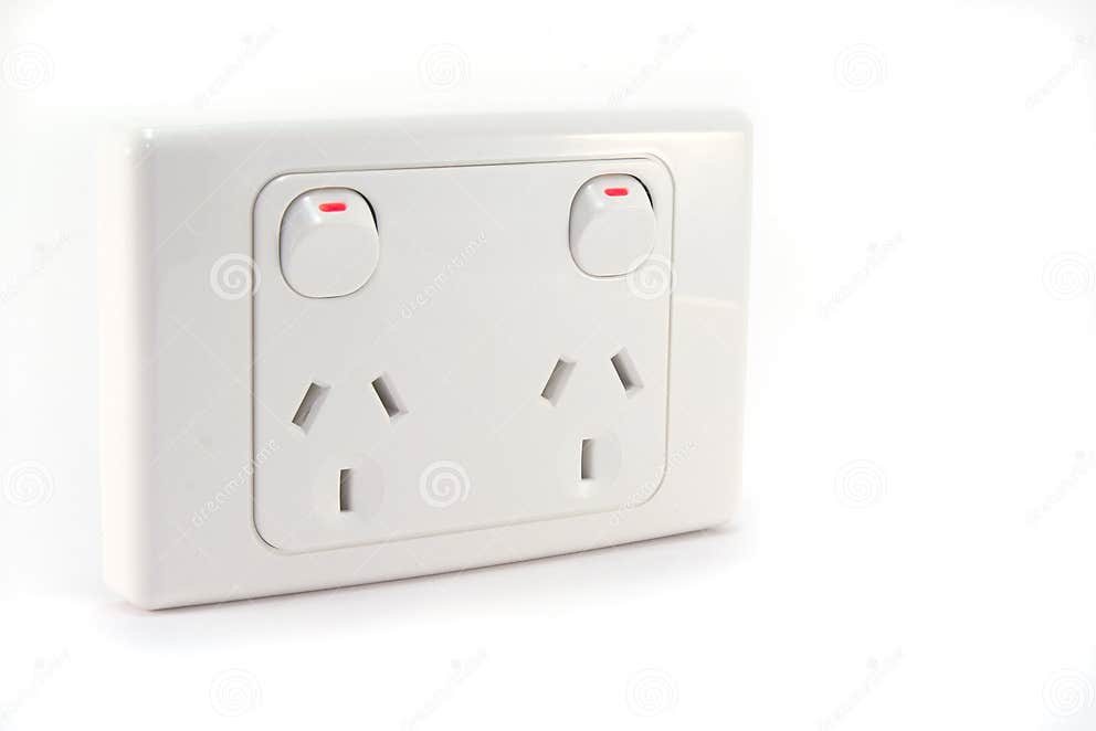 Power outlet stock photo. Image of plate, home, switch - 2818108