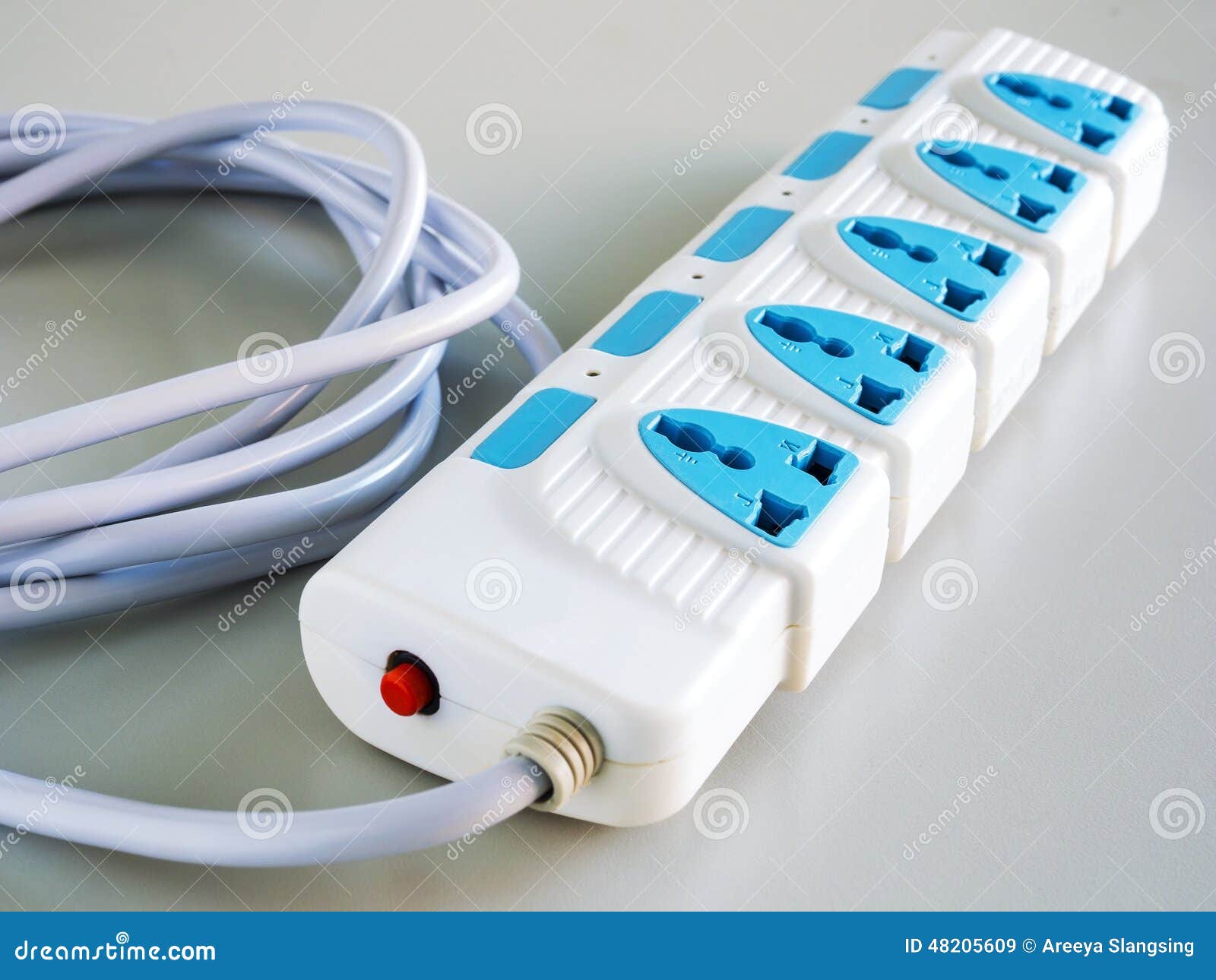 Power outlet stock image. Image of current, industrial - 48205609