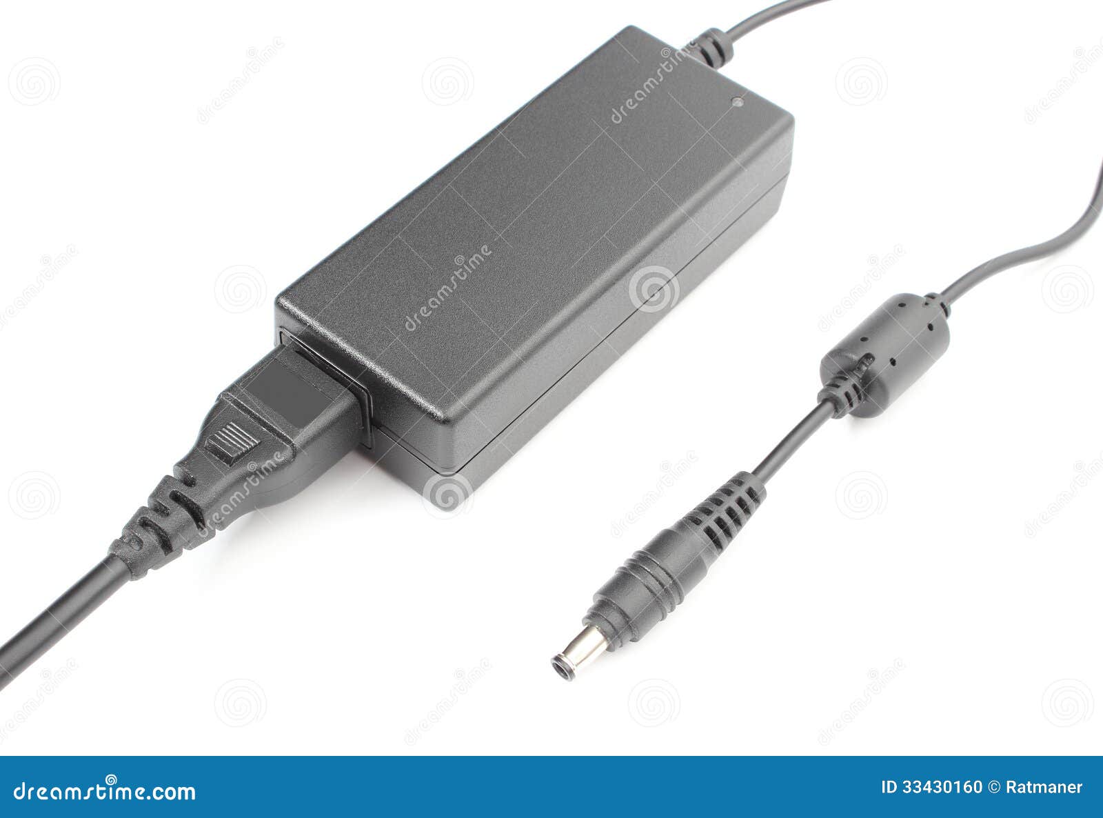 Power Pack for a Laptop on White Background Stock Photo - Image of ...