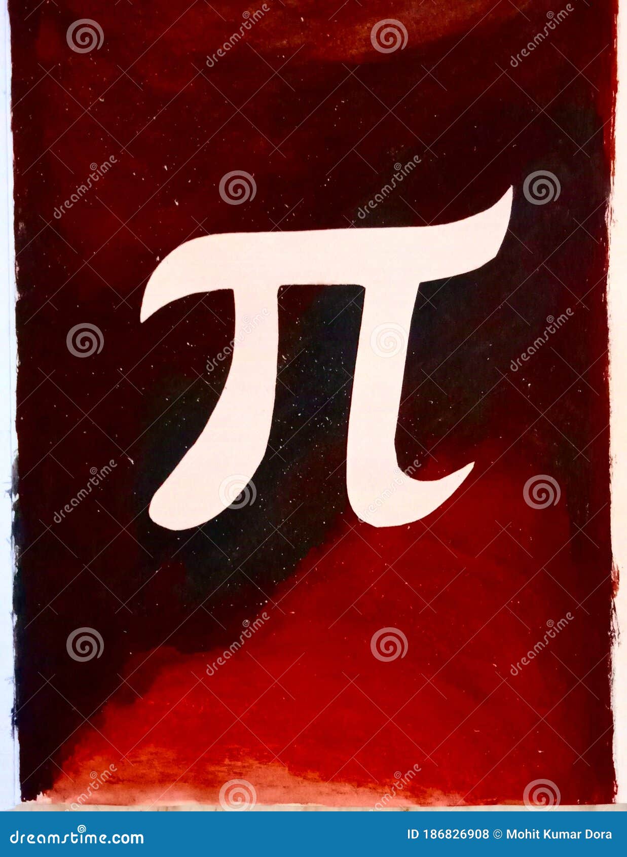 The power of pi stock photo. Image of galaxy, amazing - 186826908