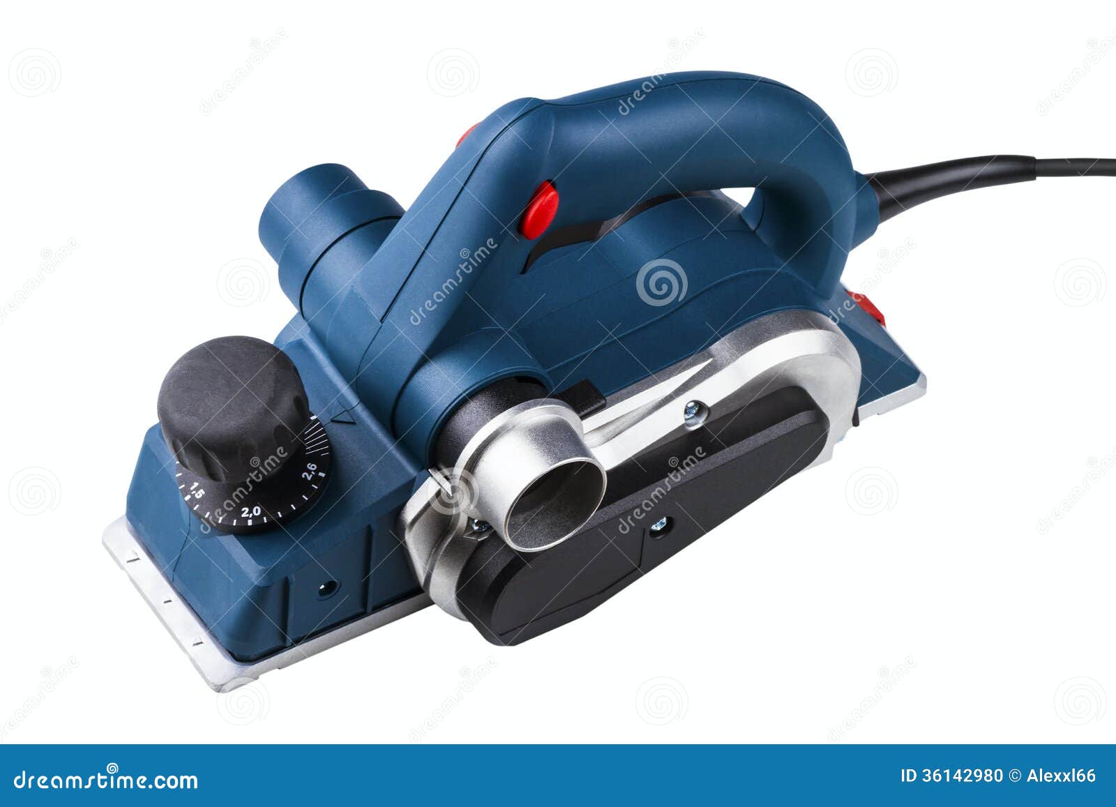 Power planer stock photo. Image of knob, switch, ergonomical - 36142980