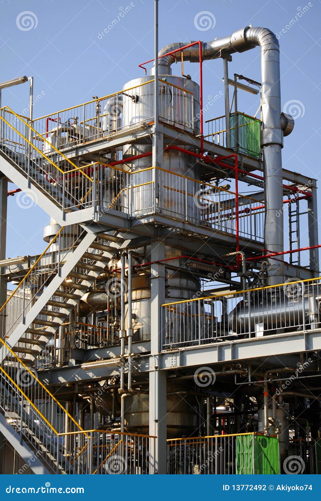Power Plant stock photo. Image of power, pipe, processing - 13772492
