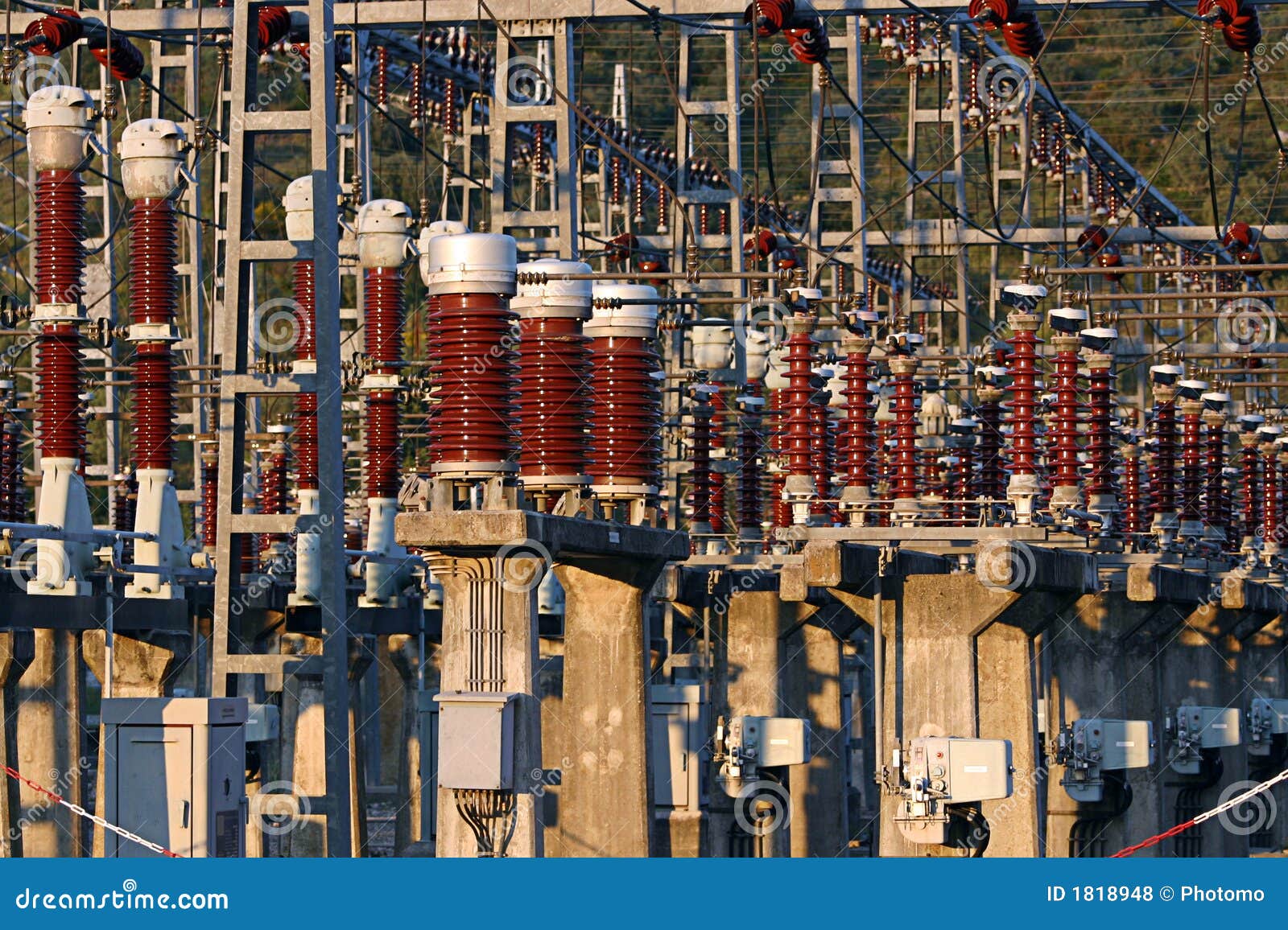 Power plant facility stock photo. Image of borns, plant - 1818948