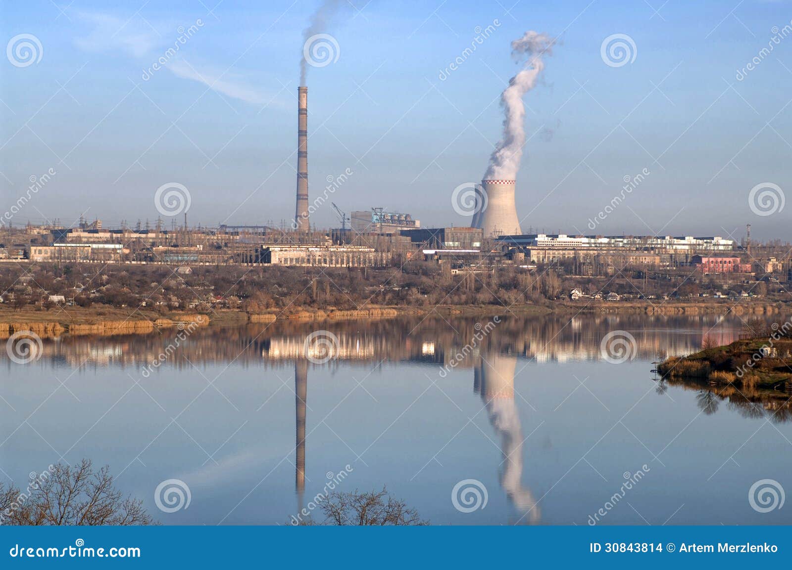 Power plant stock photo. Image of energy, natural, generator - 30843814