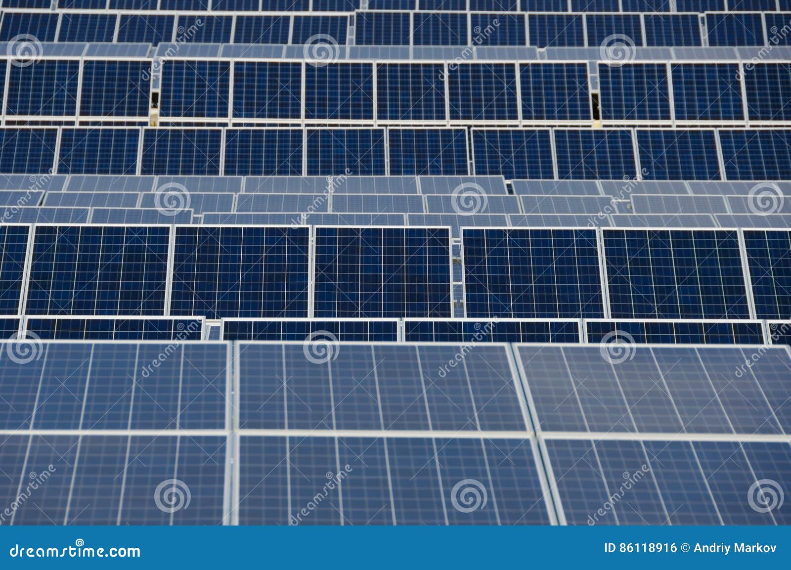 Power Plant Renewable Solar Energy with Sun Stock Photo - Image of copy ...