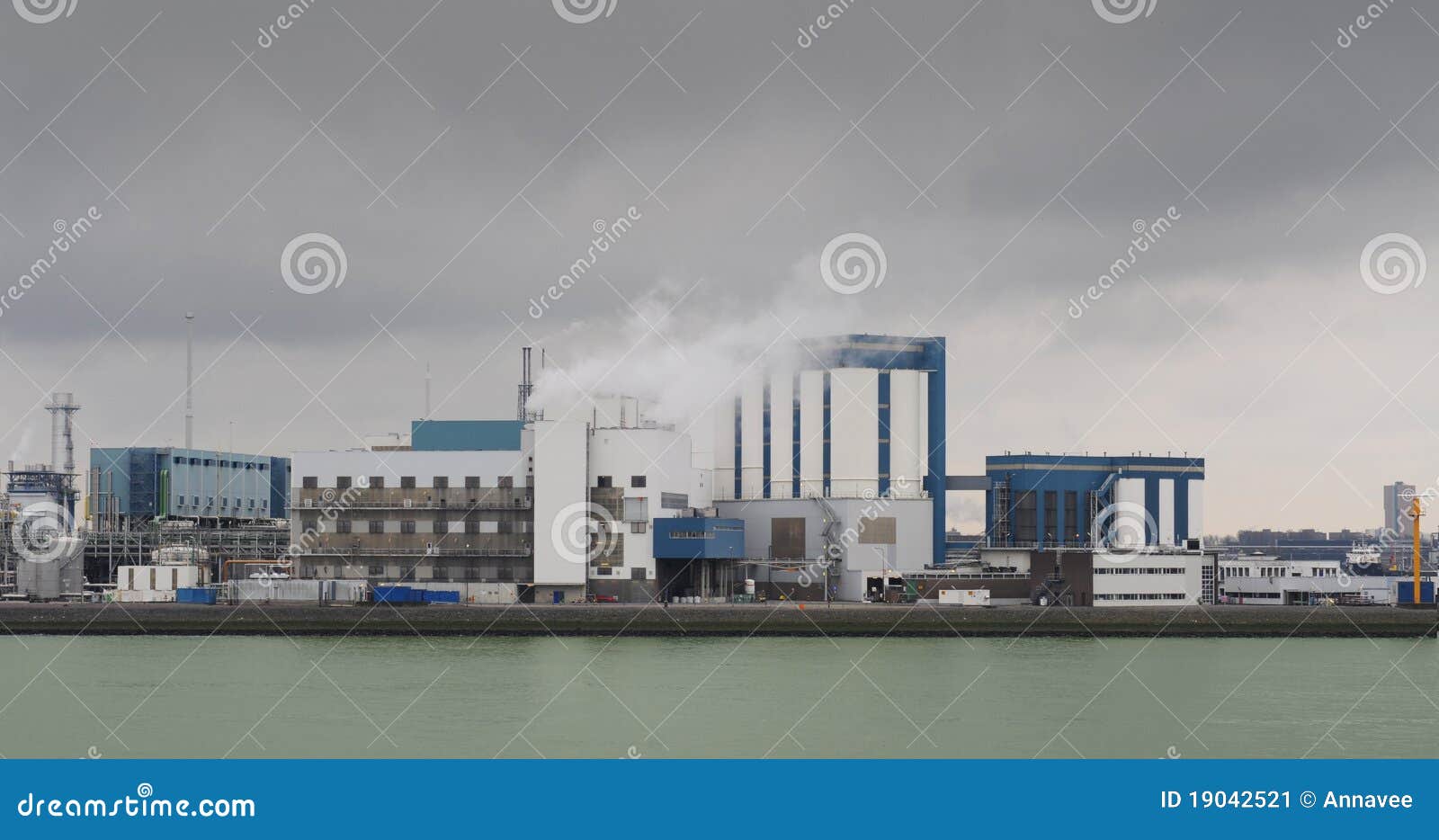 Power Plant, Rotterdam, Netherlands Stock Image - Image of building ...