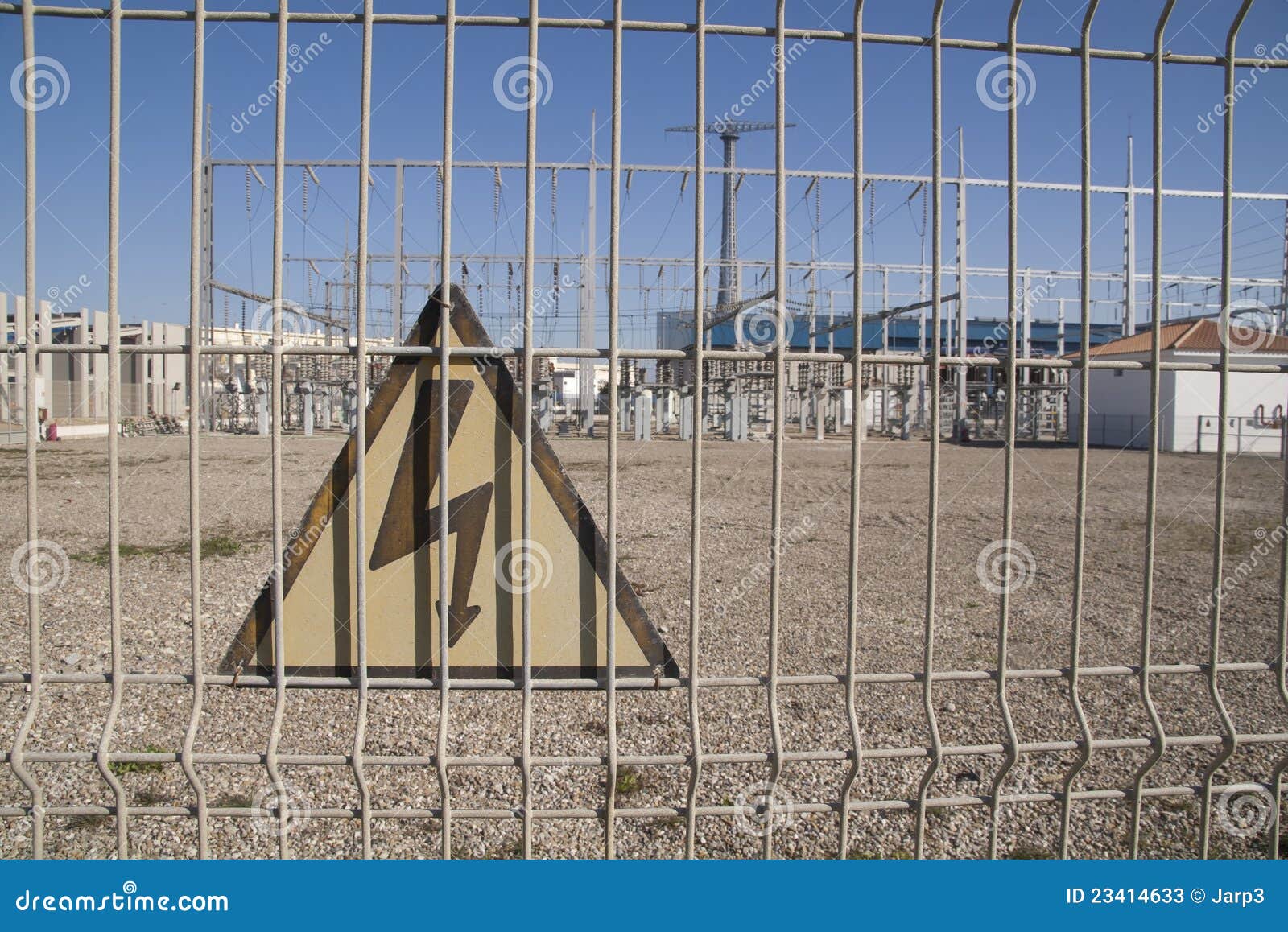 Power plant sign stock image. Image of electricity, powerplant - 23414633