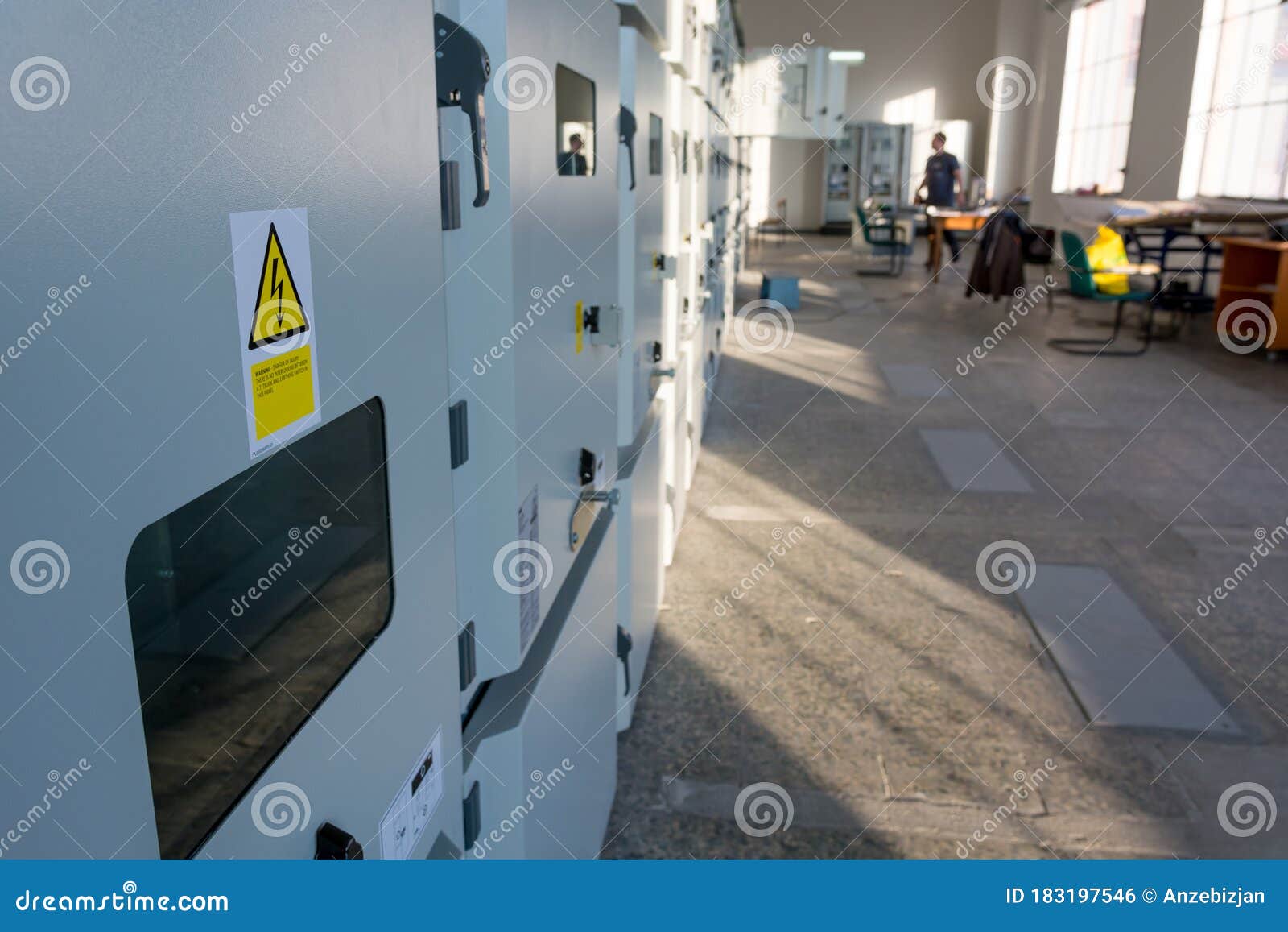 Power Plant Switchyard Protection and Control Cubicles Compartment ...