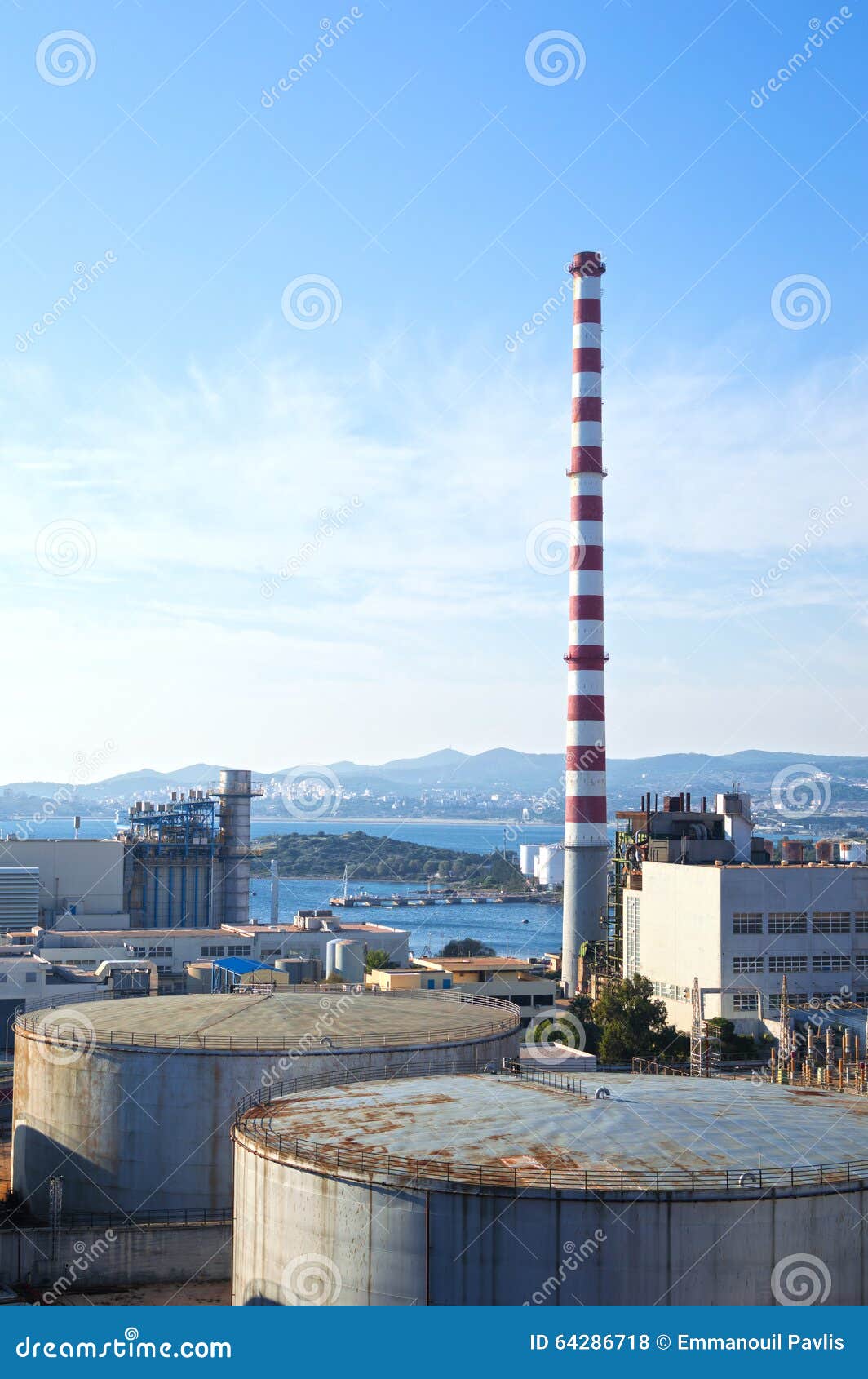 Power plant editorial stock photo. Image of industry - 64286718