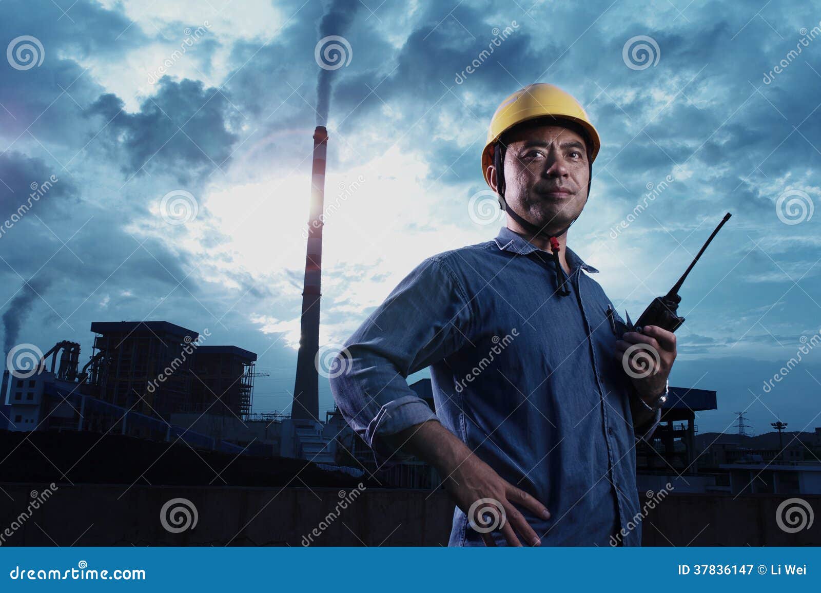 Power Plant worker stock image. Image of asia, power - 37836147