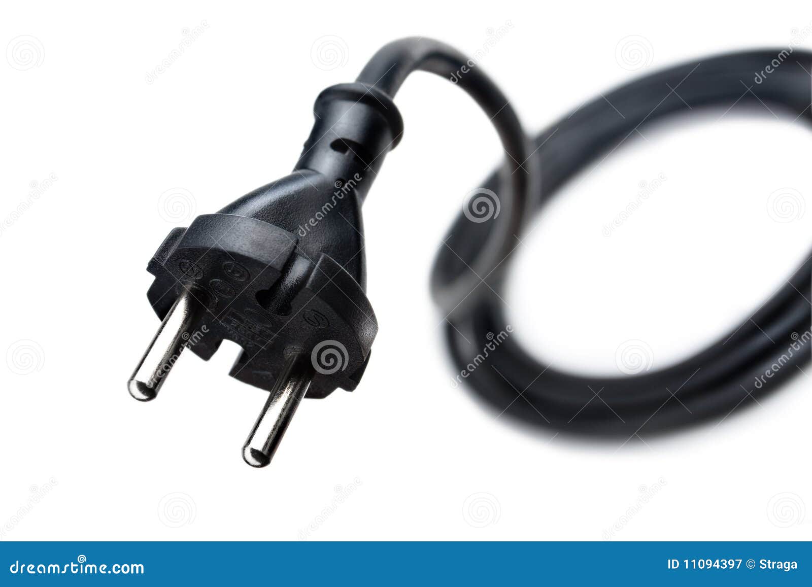 Power plug stock image. Image of insert, connector, adapter - 11094397
