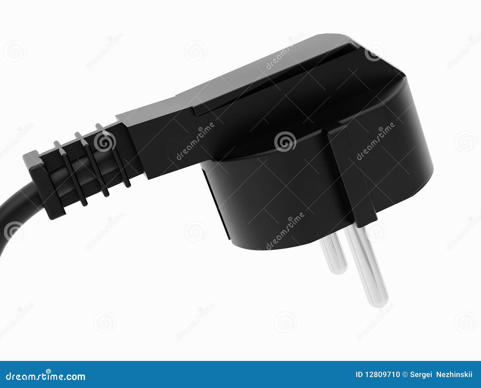 Power Plug stock illustration. Illustration of electricity - 12809710