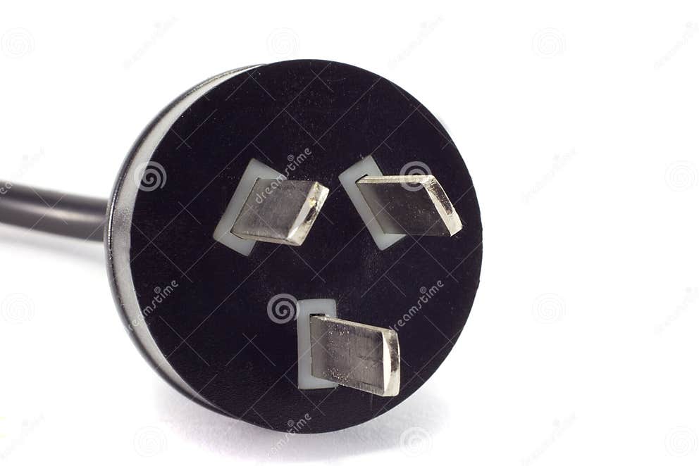 Power plug close-up. stock image. Image of power, cord - 3961967