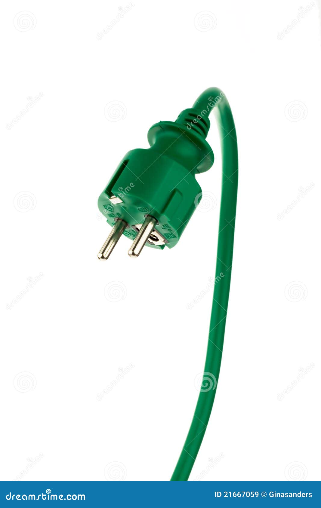 Power plug with power cord stock image. Image of short - 21667059