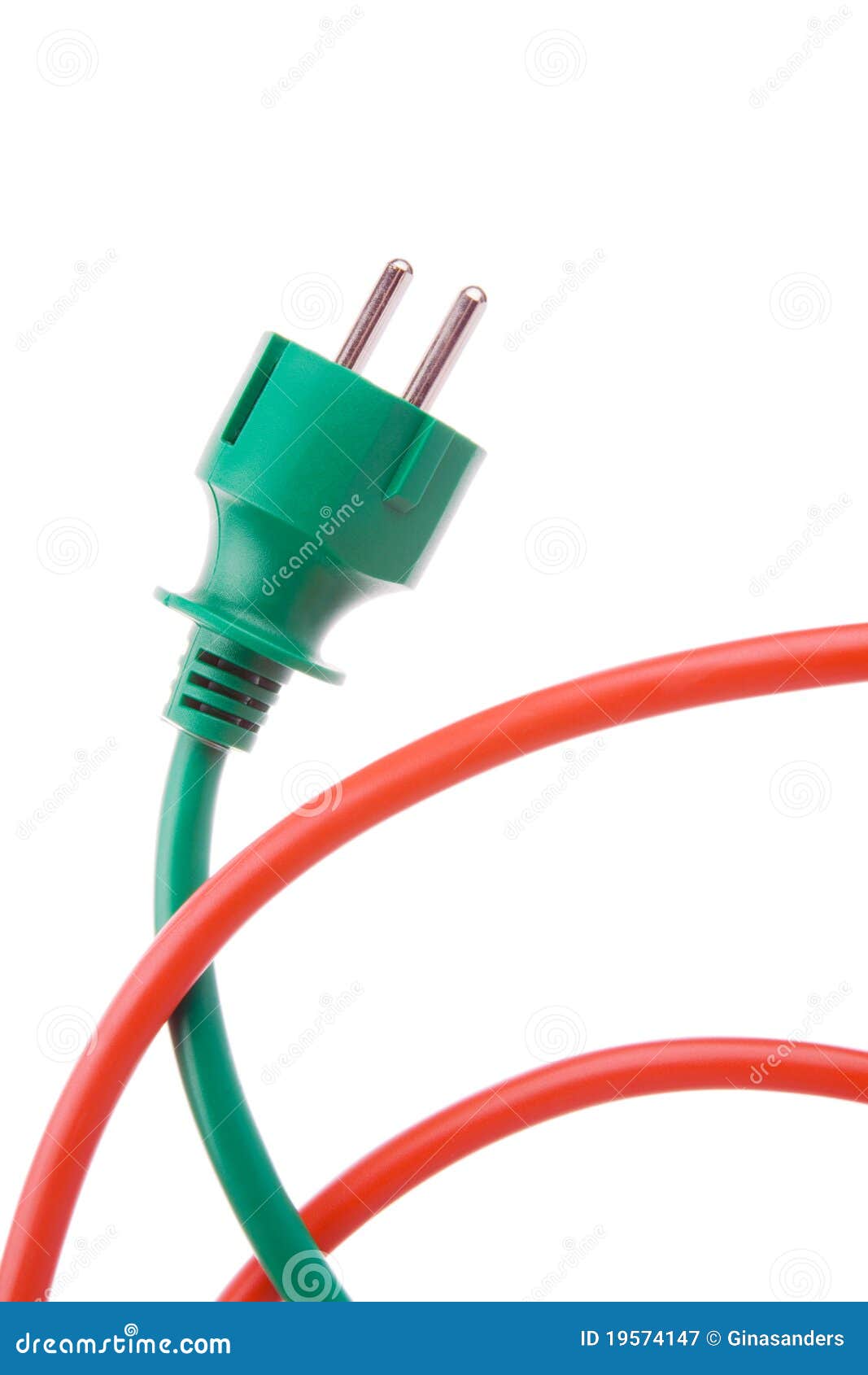 Power plug to power cord stock image. Image of price - 19574147