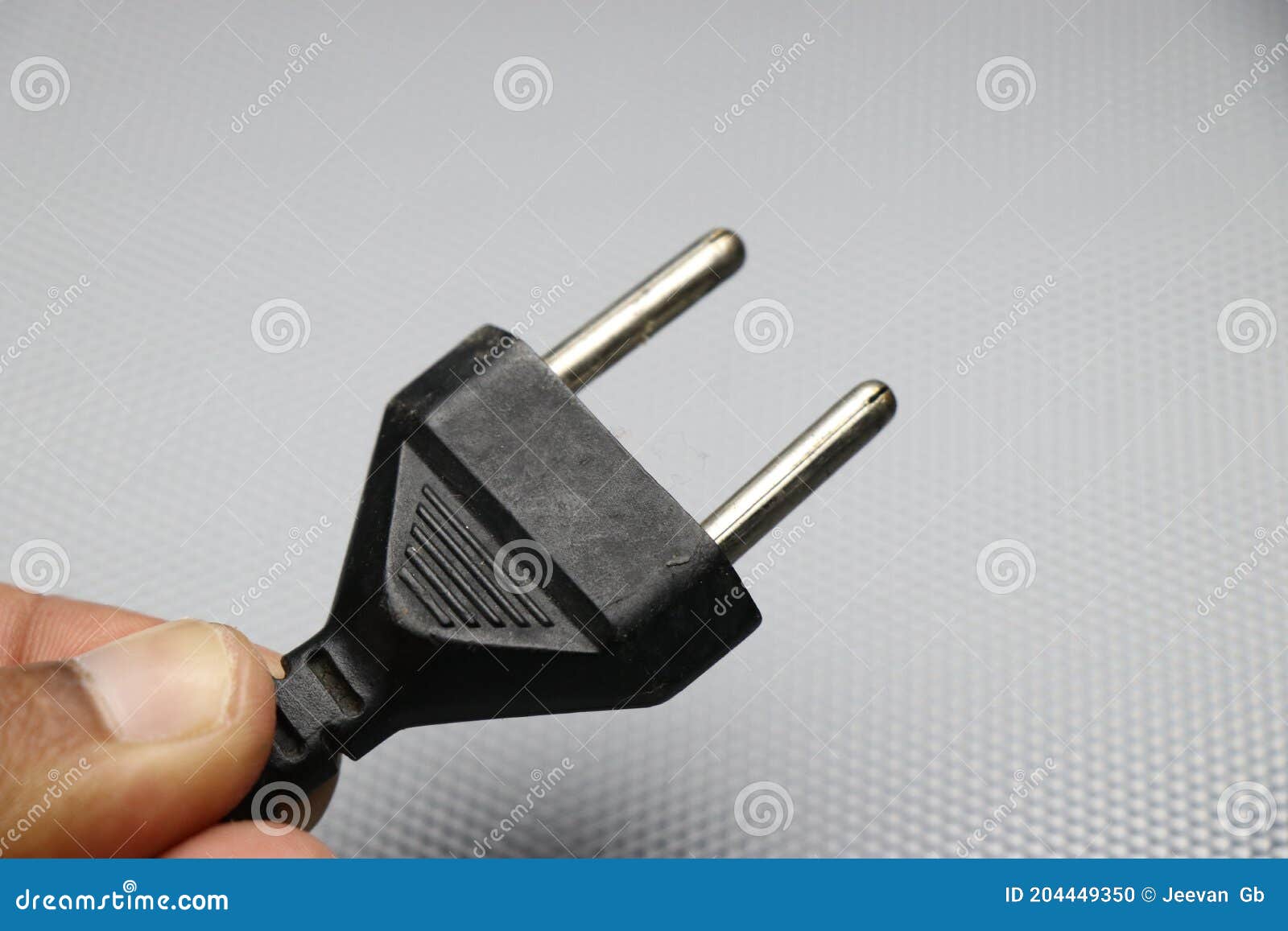 Power Plug Which is Two Pin Type these are Ungrounded Plug Types Stock ...