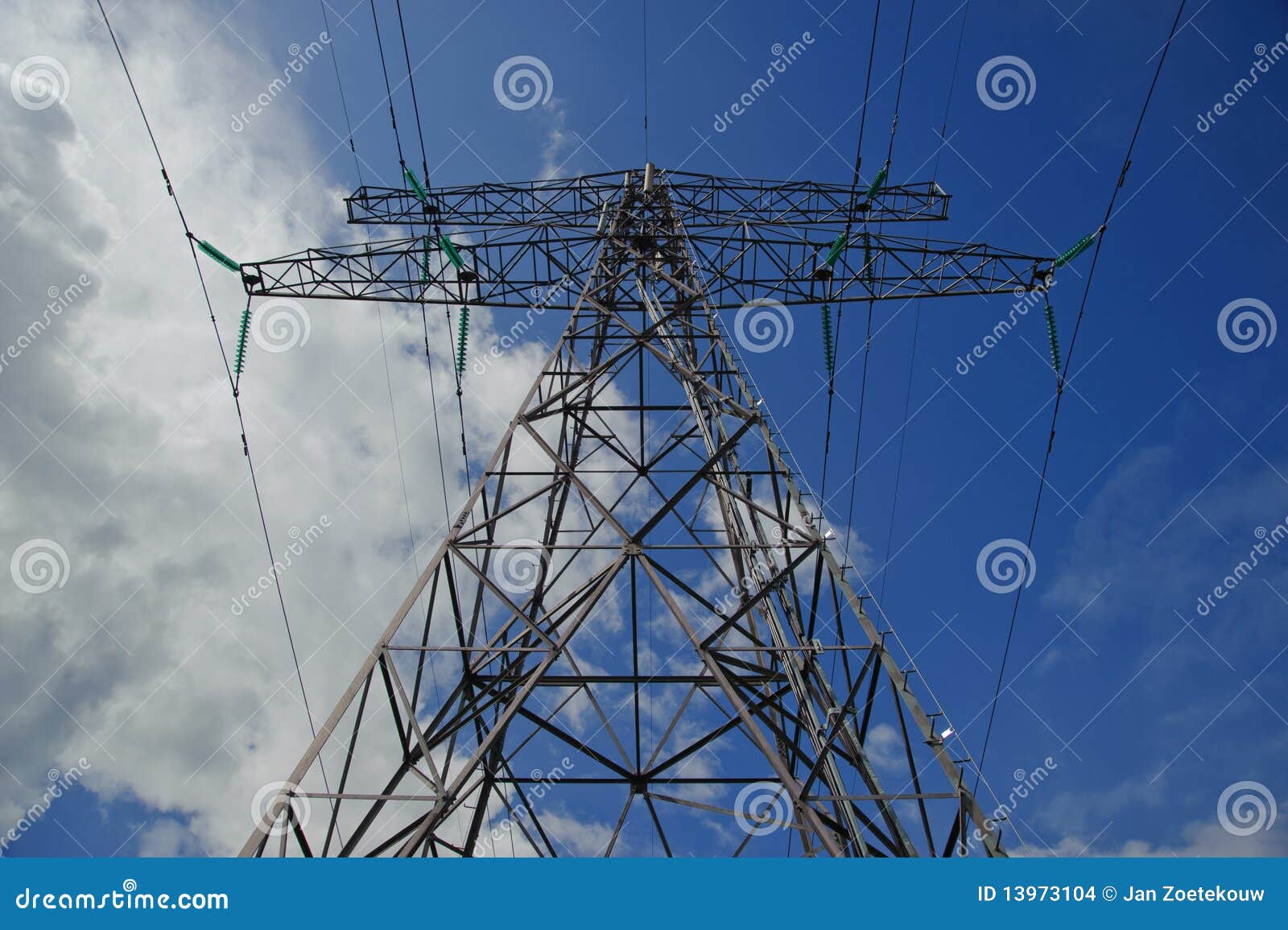 Power pole stock photo. Image of mast, industry, electrical - 13973104