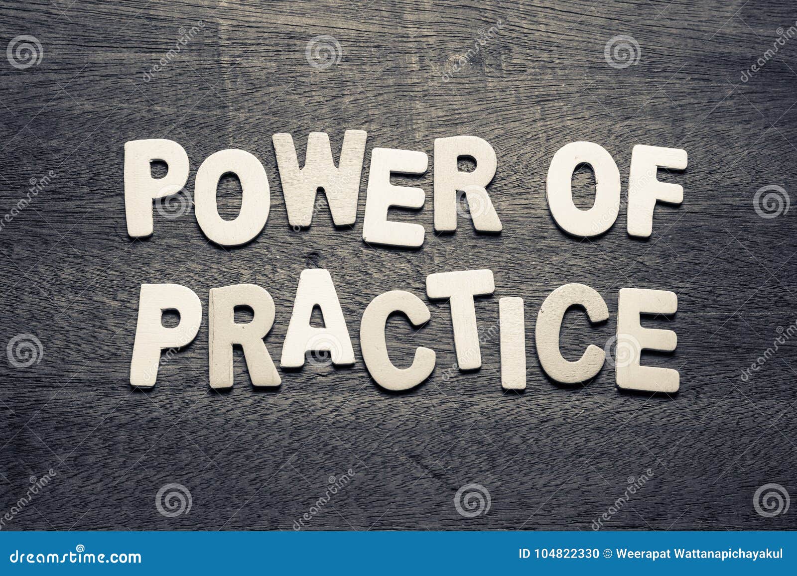 Power of Practice stock photo. Image of learn, improvement - 104822330