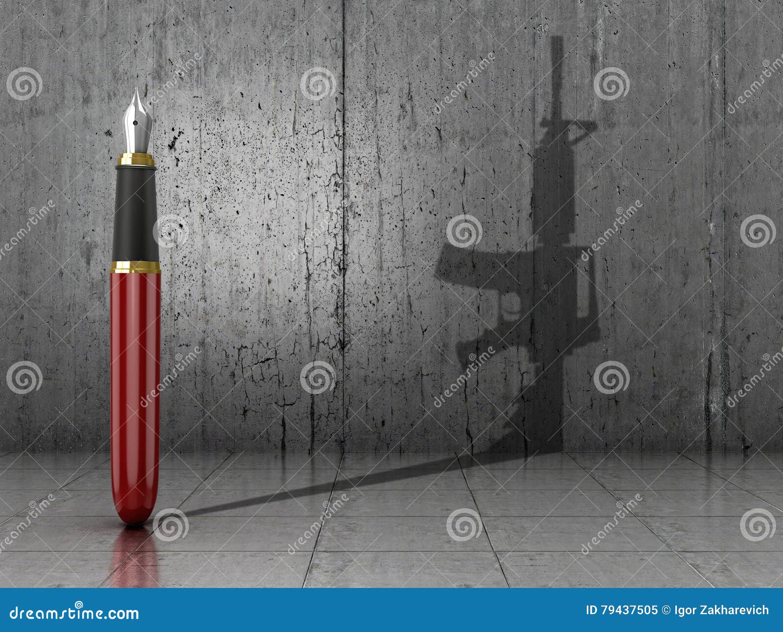 The power of propaganda. stock image. Image of media - 79437505