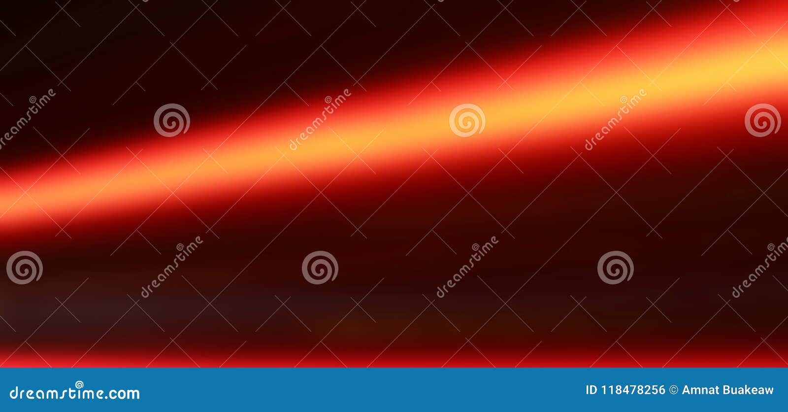 Power Red Light Effect Beam on Black Background Stock Photo - Image of ...