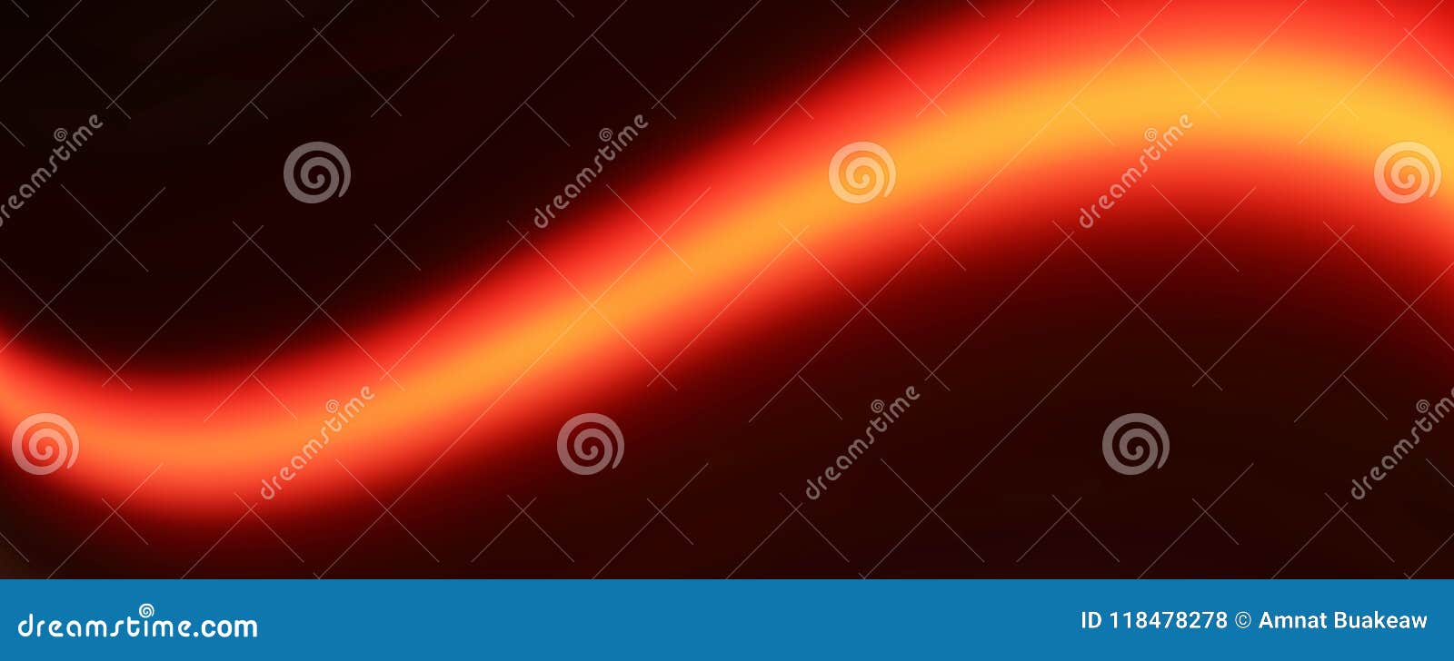 Power Red Wave Light Effect Beam on Black Background Stock Photo ...