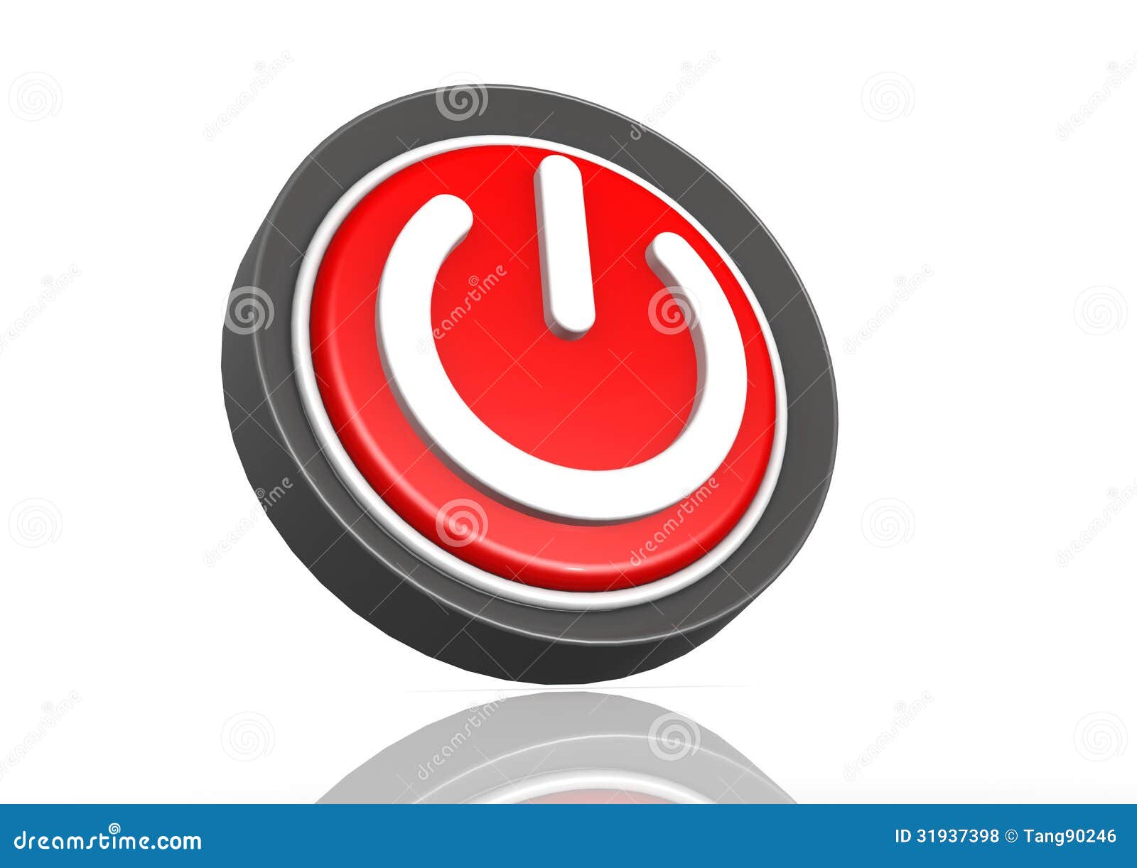 Power round icon stock illustration. Illustration of enter - 31937398