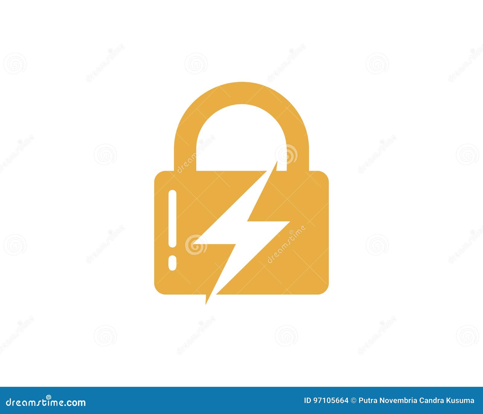 Power Security Icon Logo Design Element Stock Vector - Illustration of ...