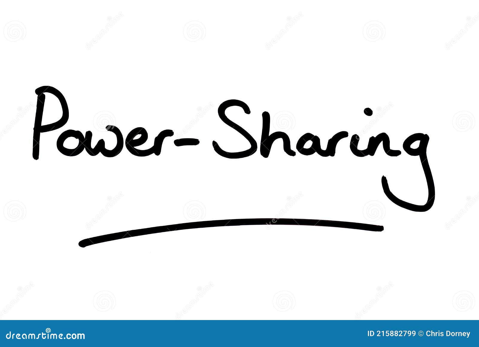 The Power Of Sharing People Diagram Illustration Royalty-Free Cartoon ...