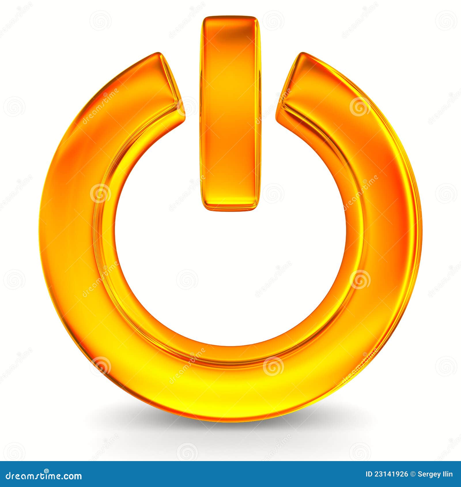 Power Sign Icon. Switch On Symbol. Vector Illustration | CartoonDealer ...