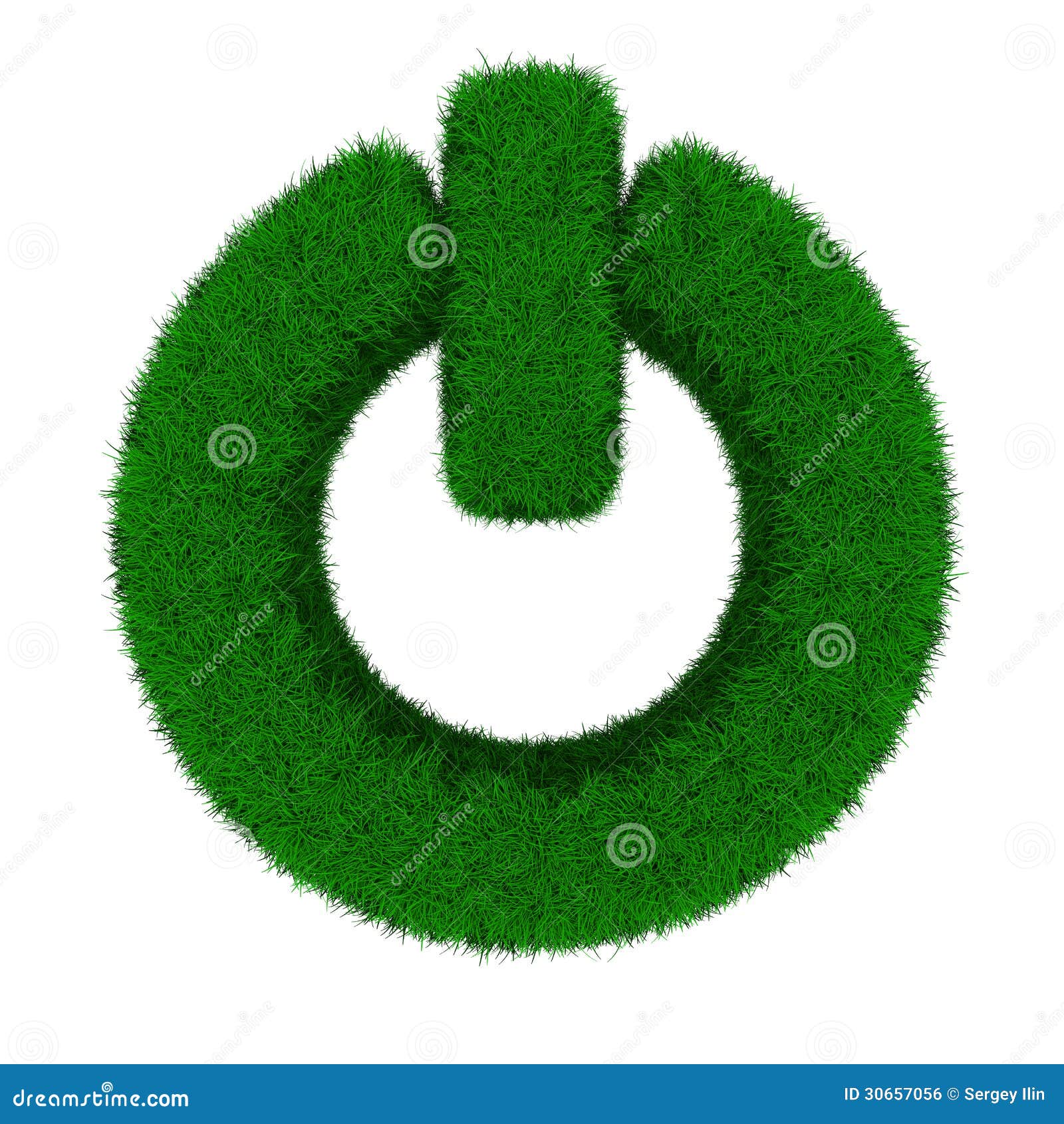 Power Sign on White Background Stock Illustration - Illustration of ...