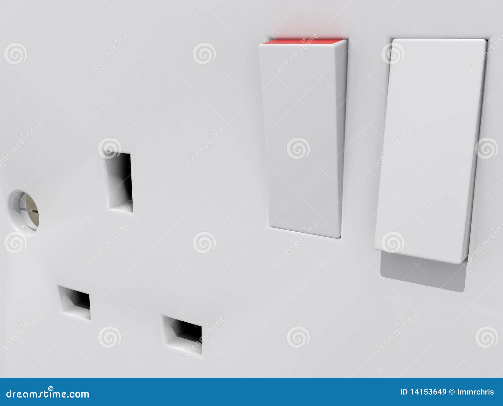 Power socket stock illustration. Illustration of electric - 14153649
