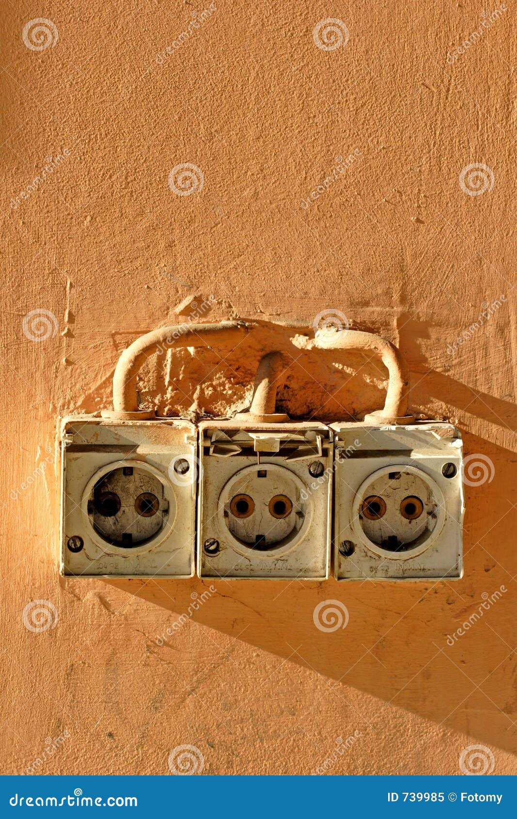 Power socket stock image. Image of energy, mount, consumption - 739985