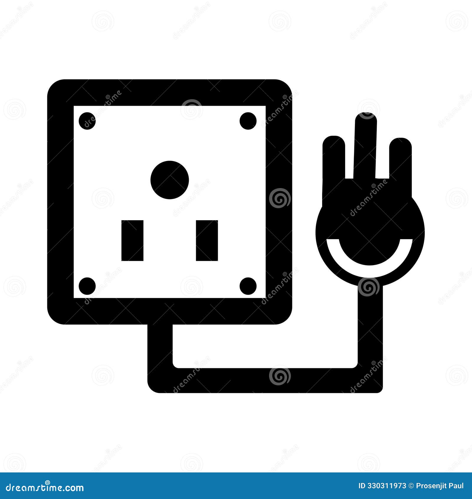Power, Socket, Electric, Plug, Electric Socket, Power Socket Icon Stock ...