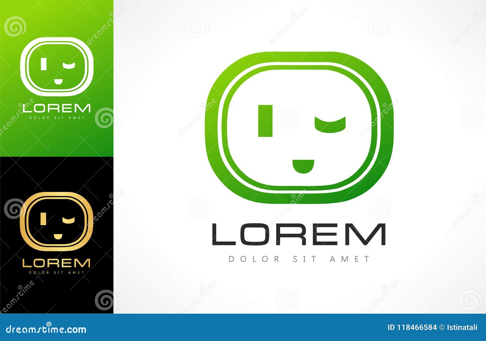 Power socket logo stock vector. Illustration of home - 118466584