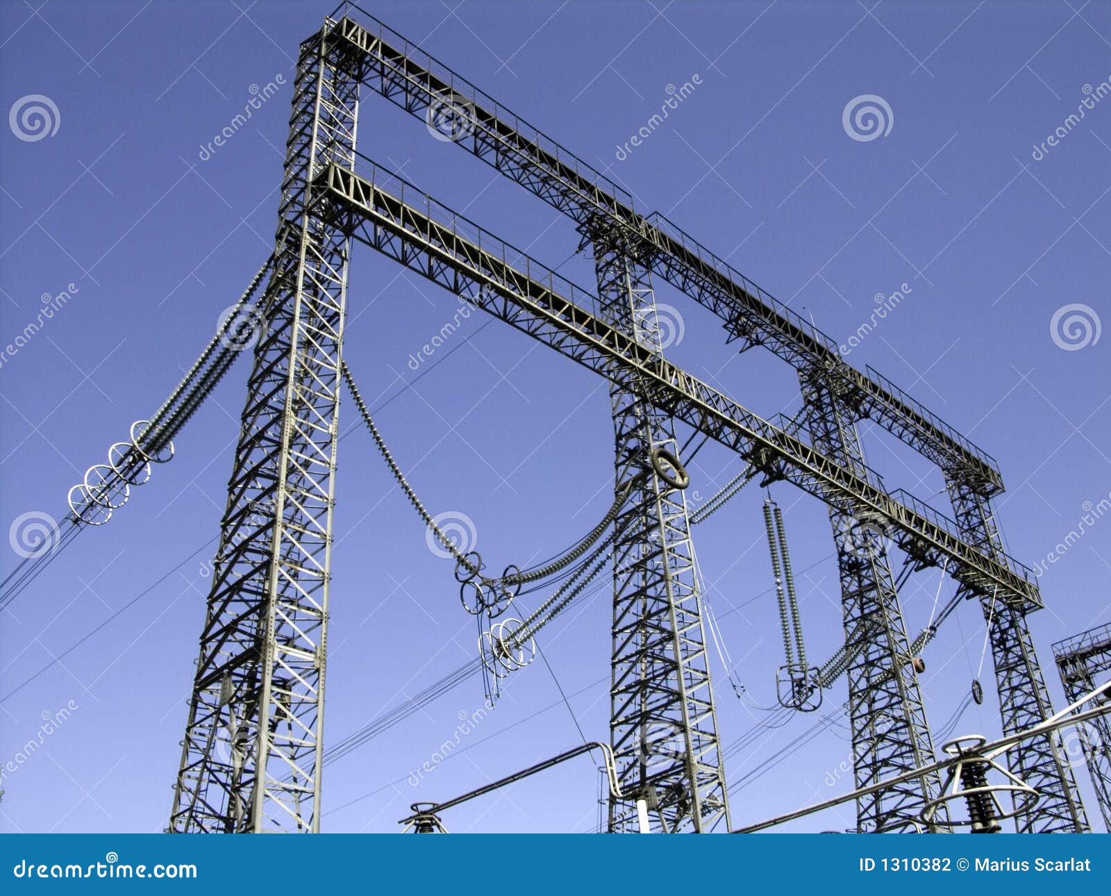Power station stock photo. Image of electricity, frame - 1310382