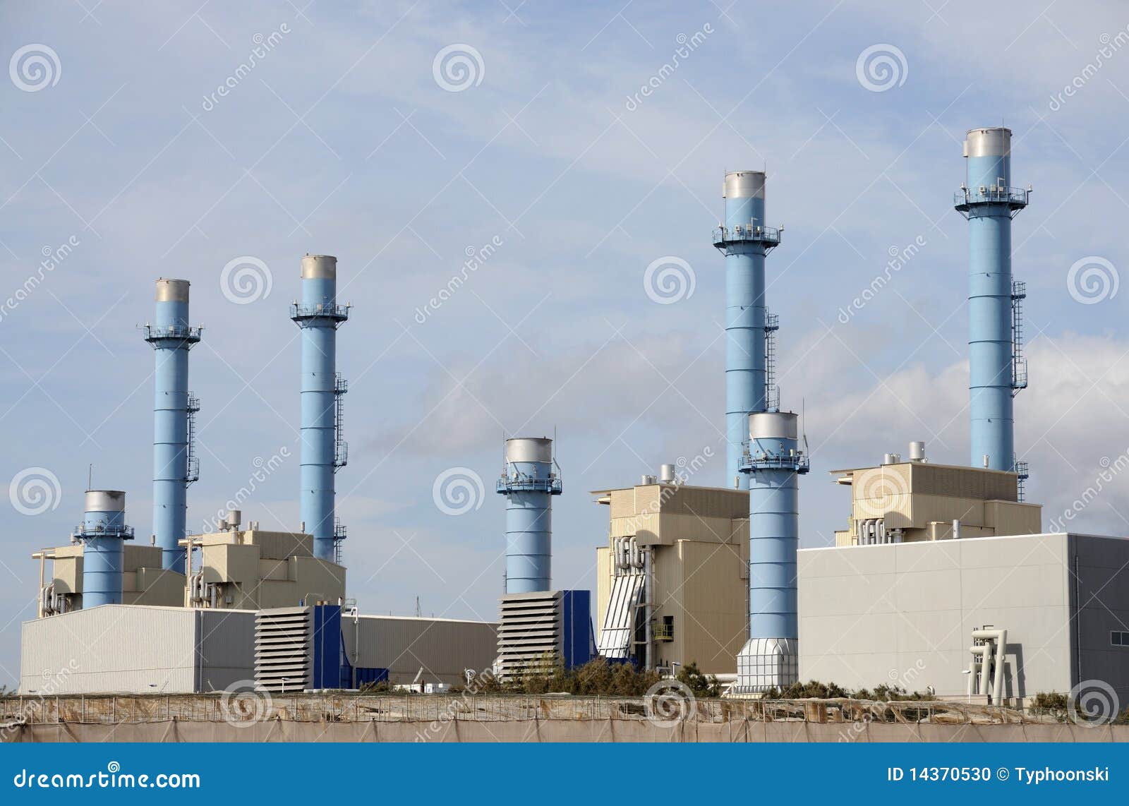 Power Station stock photo. Image of electricity, industry - 14370530