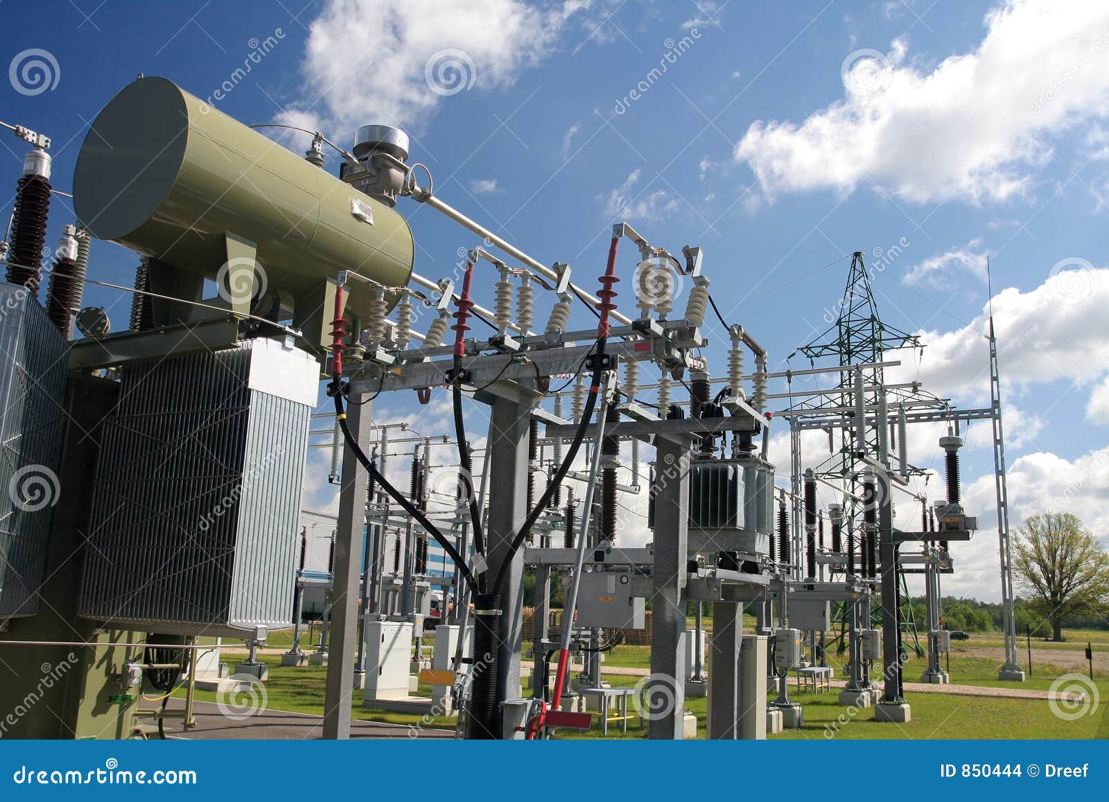 Power station stock photo. Image of electricity, electric - 850444