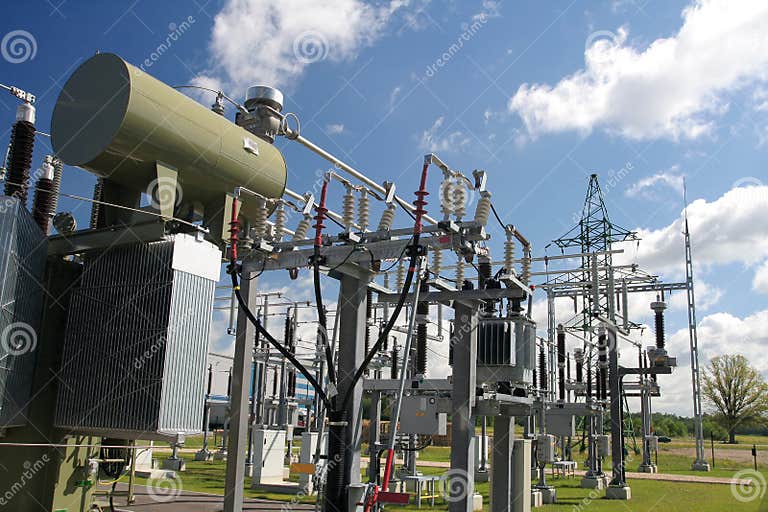 Power station stock photo. Image of electricity, electric - 850444