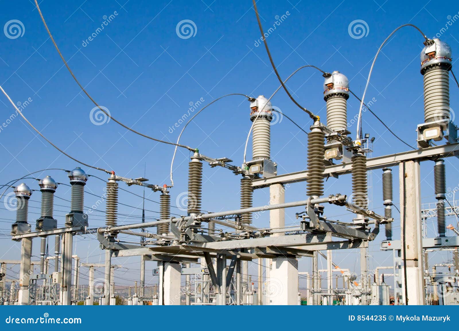 Power station stock image. Image of facility, efficiency - 8544235
