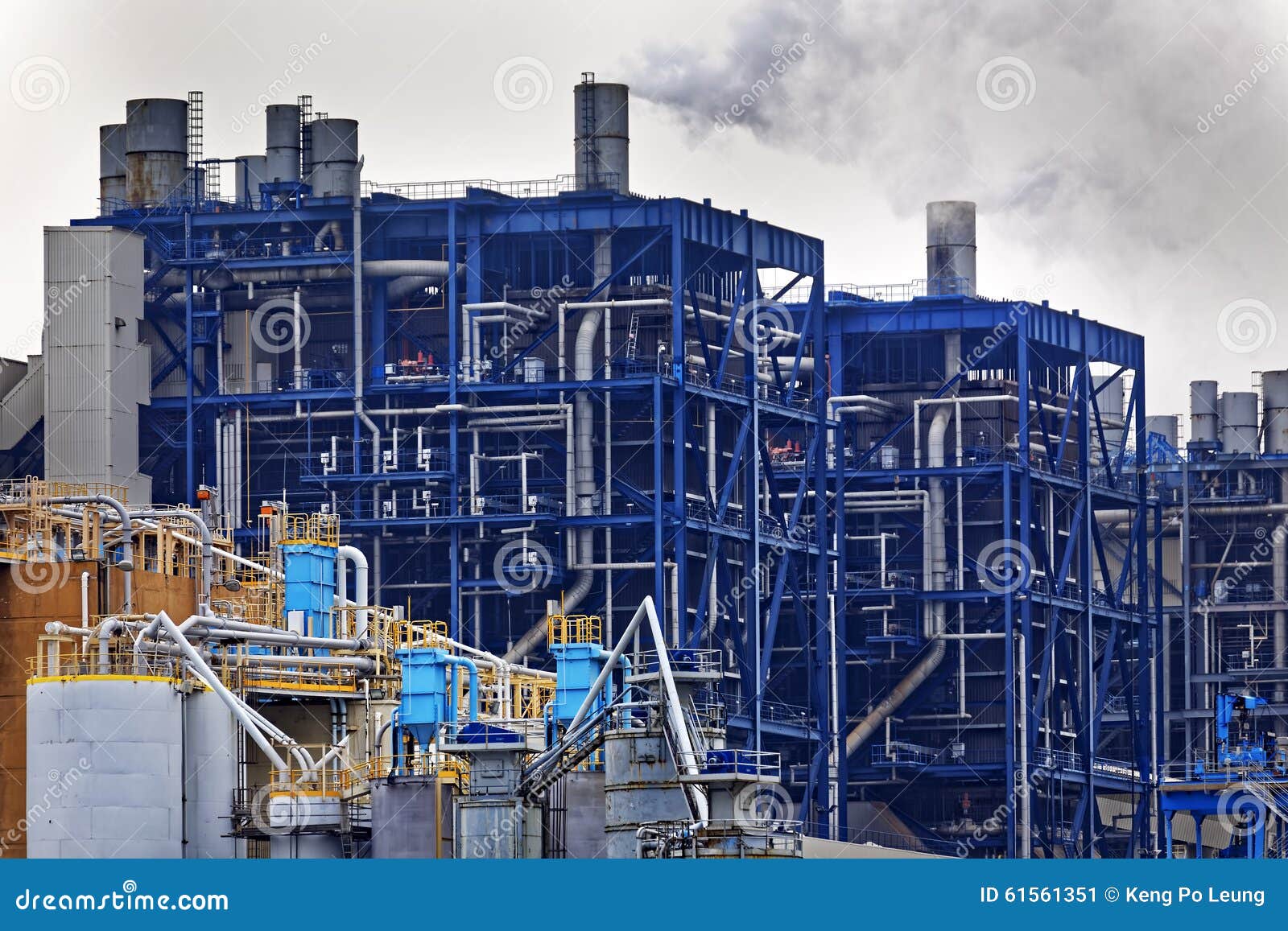 Power station stock image. Image of electricity, building - 61561351