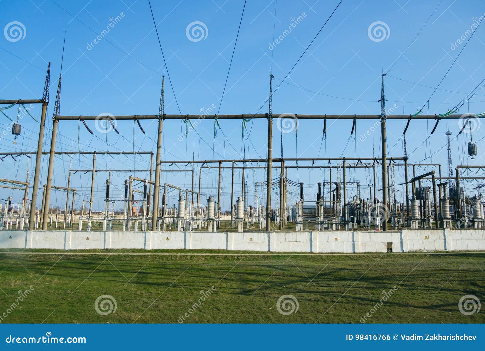 Power Station for Electrical Industry Stock Photo - Image of hydro ...