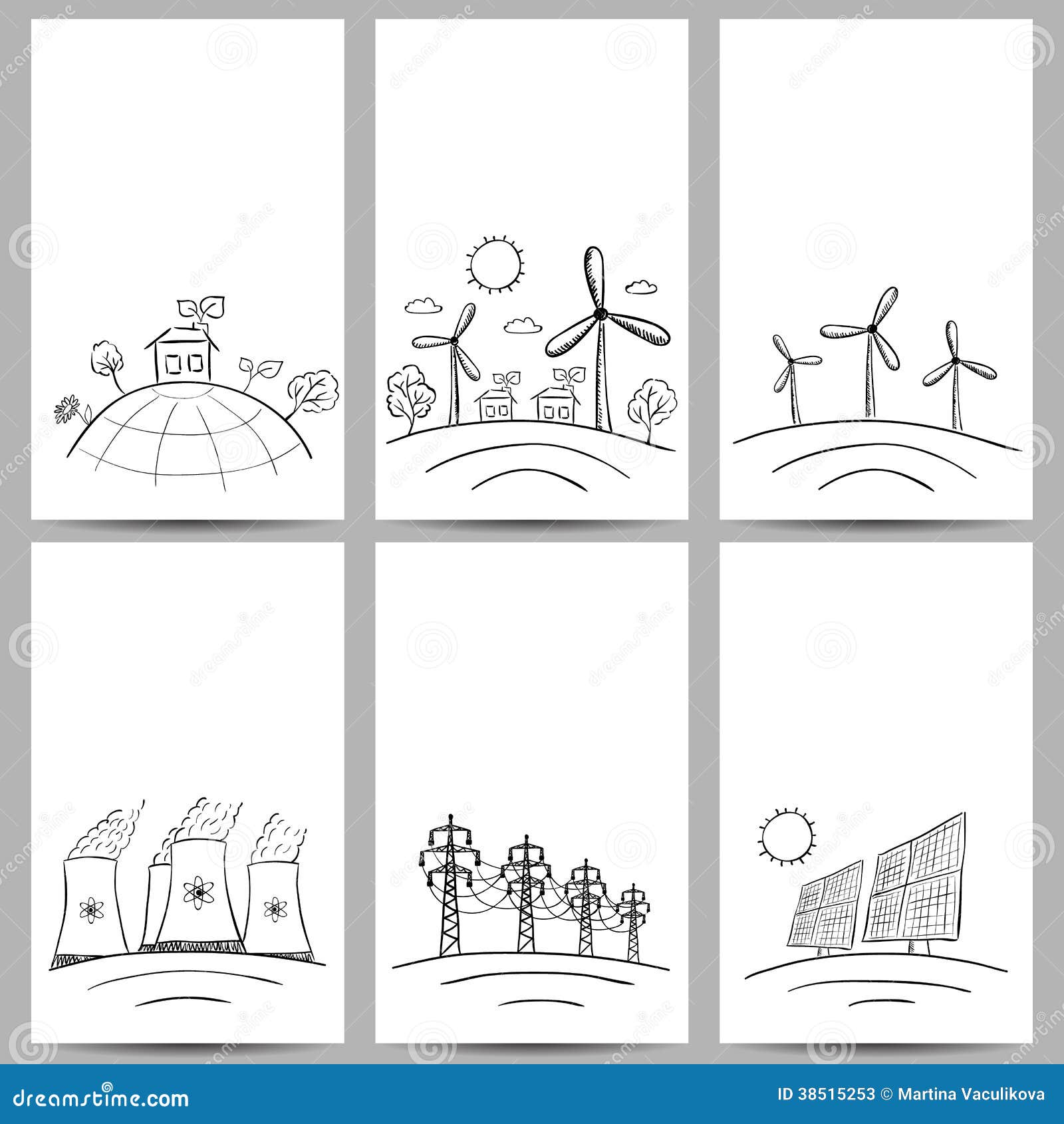 Power Station Vector Pictogram | CartoonDealer.com #109190784