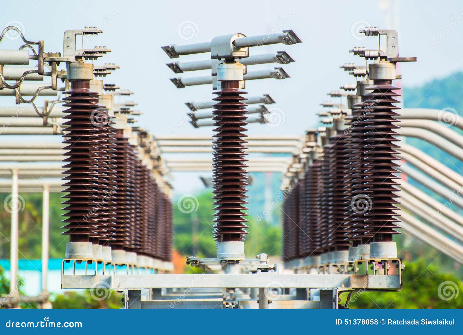 Power Station for Making Electric Energy Stock Photo - Image of cscs ...